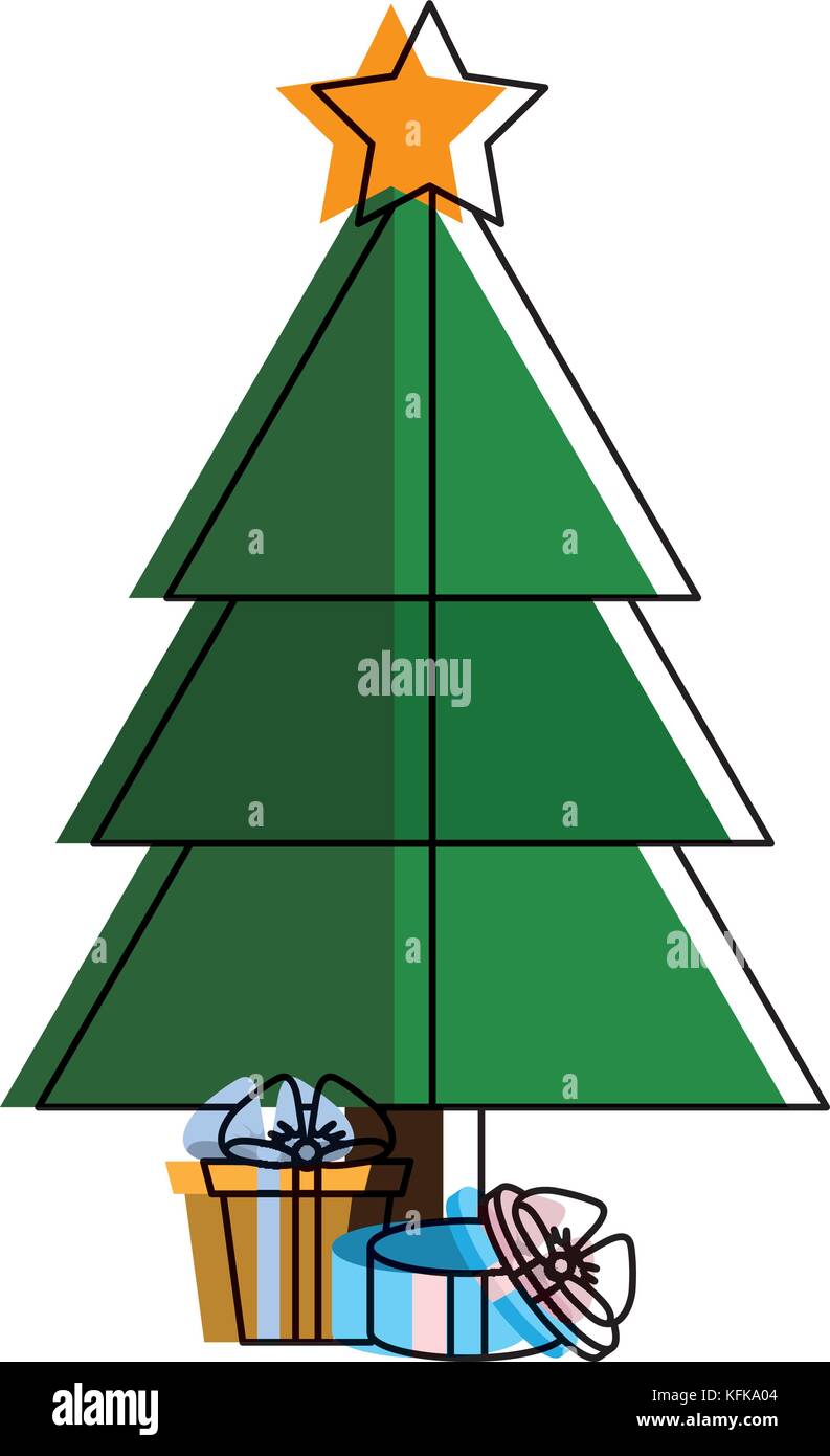 christmas tree icon Stock Vector Image & Art - Alamy