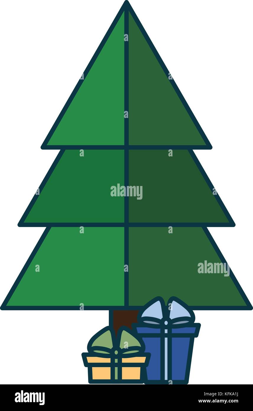 christmas tree icon Stock Vector Image & Art - Alamy