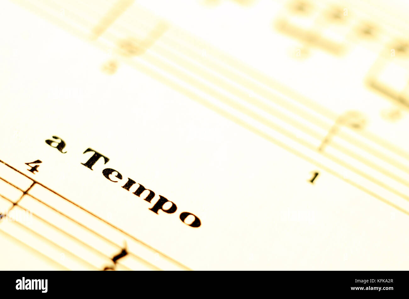 Tempo word hi-res stock photography and images - Alamy