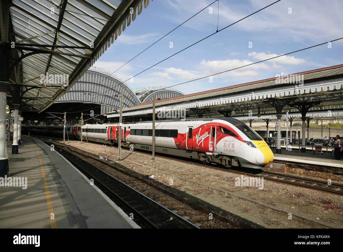 Futuristic azuma trains hi-res stock photography and images - Alamy