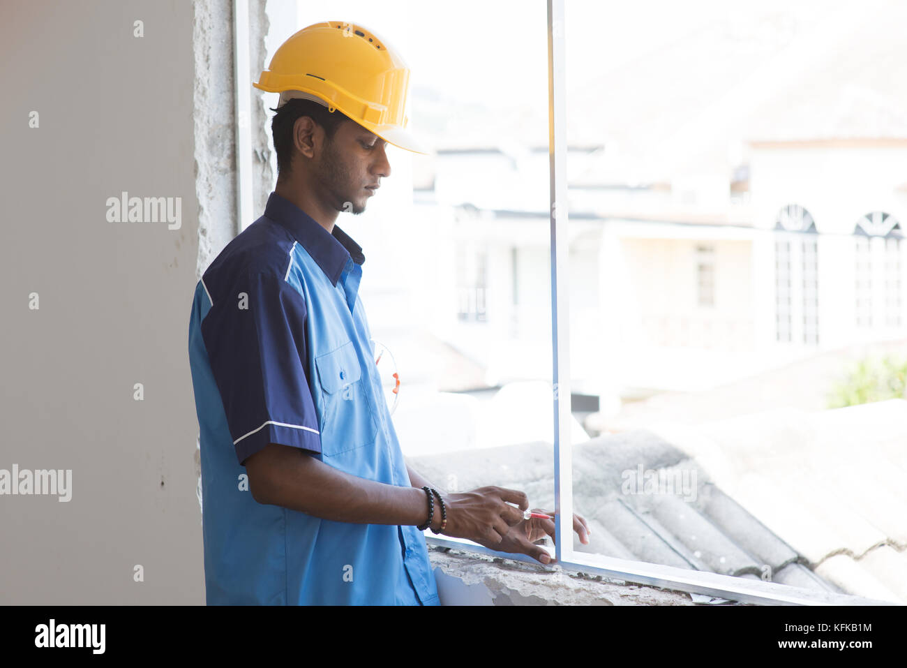 indian male engineer Stock Photo - Alamy