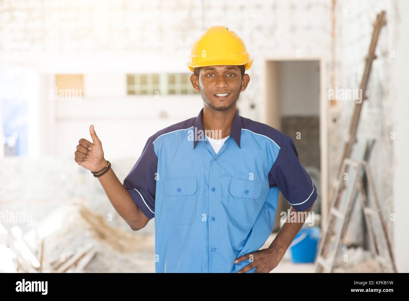 indian male engineer Stock Photo - Alamy
