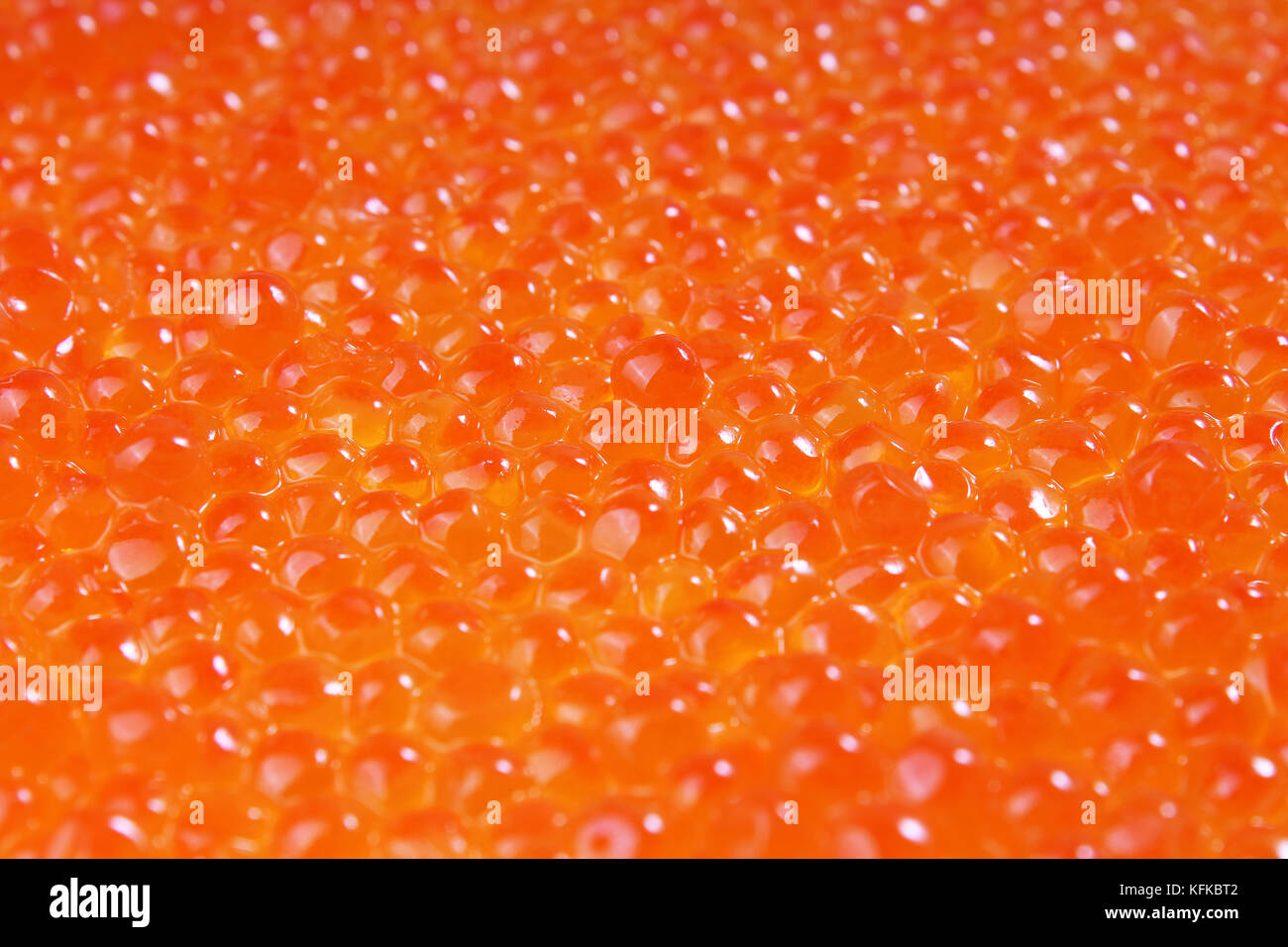 Red caviar texture big caviar pattern closeup as background Stock Photo ...