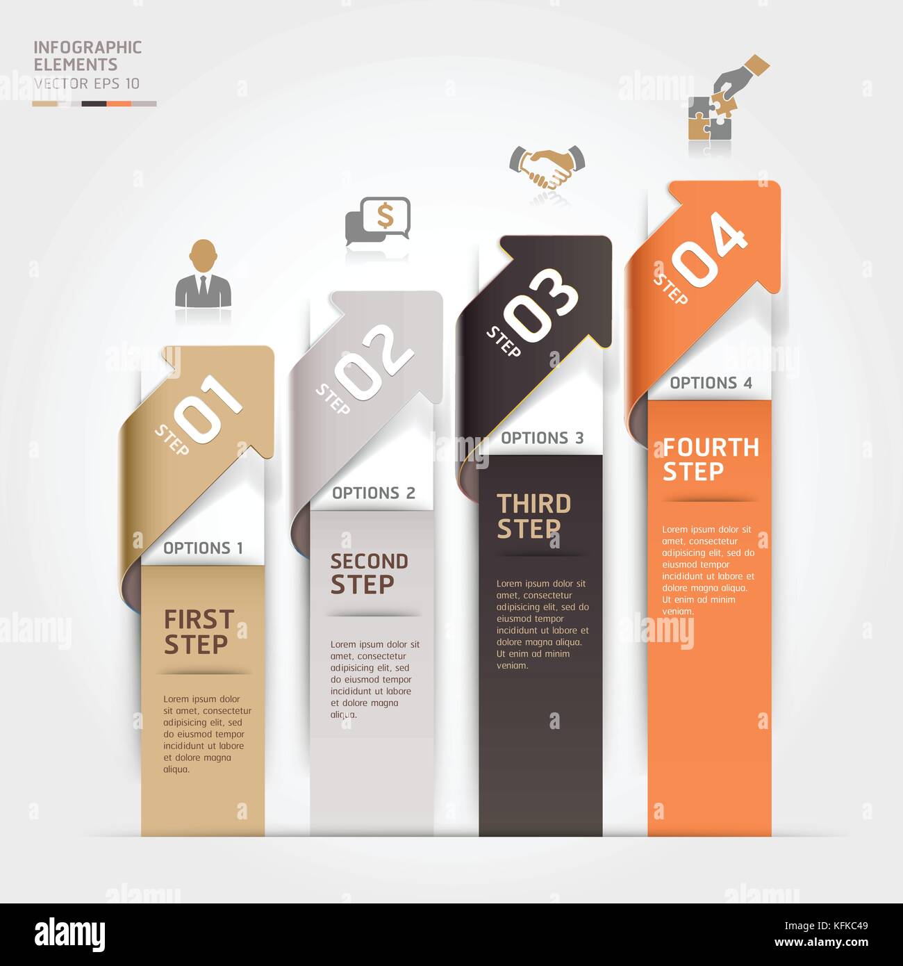 infographics template. Can be used for workflow layout, diagram, number ...