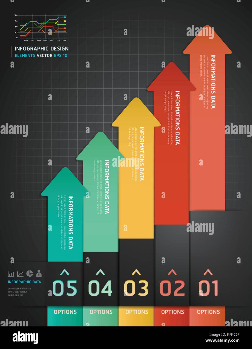 infographics template. Can be used for workflow layout, diagram, number ...