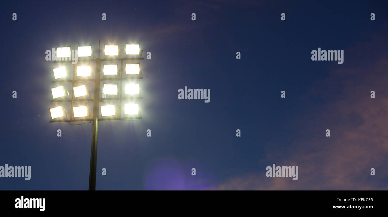 Baseball stadium lights hi-res stock photography and images - Alamy