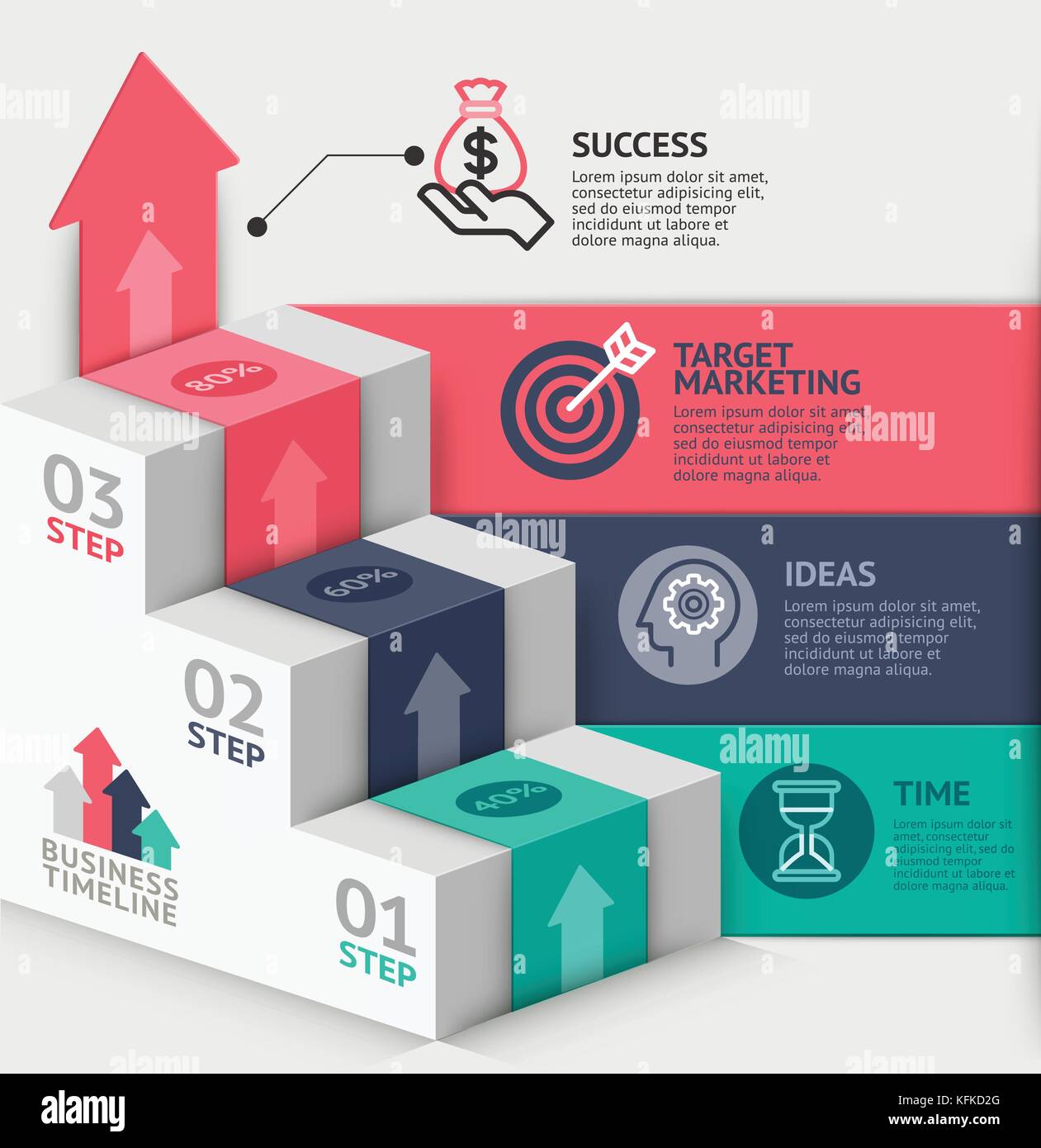 infographics template. Can be used for workflow layout, diagram, number ...