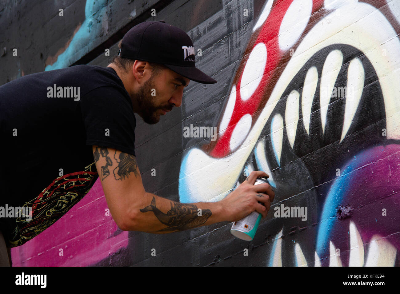 Graffiti art arcade games hi-res stock photography and images - Alamy