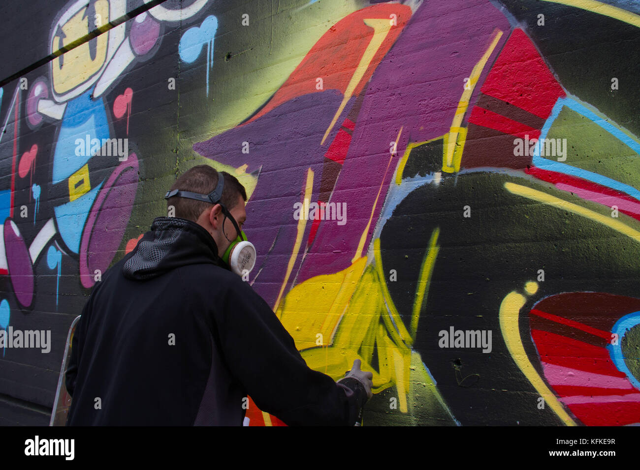 Graffiti art arcade games hi-res stock photography and images - Alamy