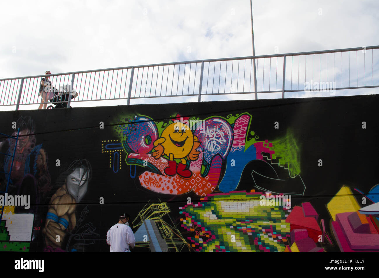 Graffiti art arcade games hi-res stock photography and images - Alamy