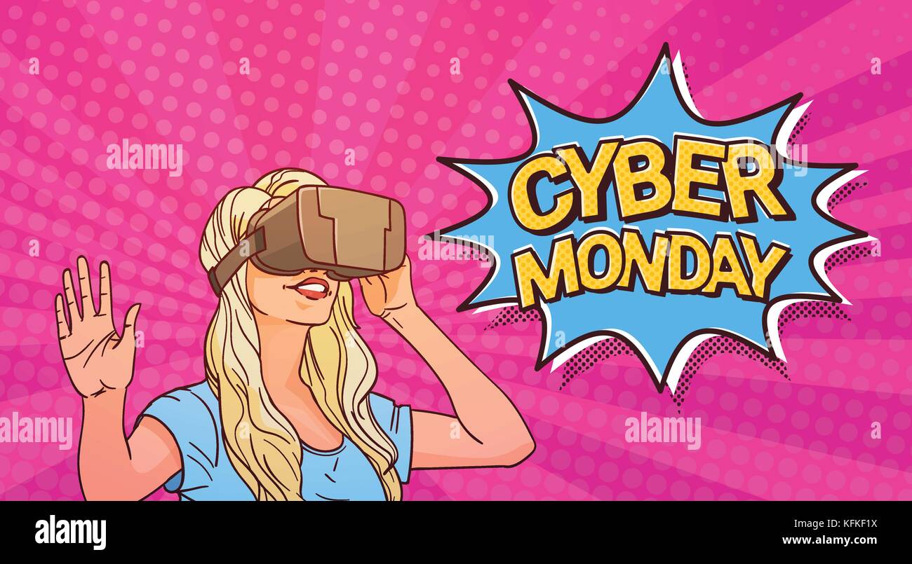 Black friday banner woman Stock Vector Images - Alamy