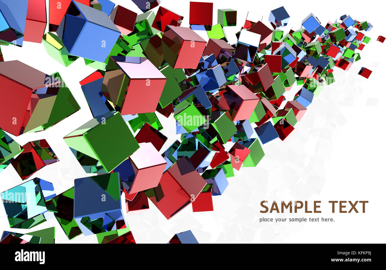 3D Abstract background design Stock Photo - Alamy