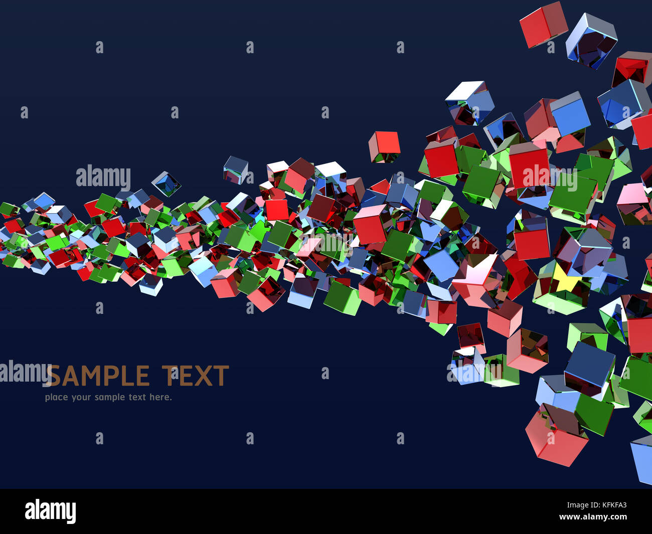 3D Abstract background design Stock Photo - Alamy