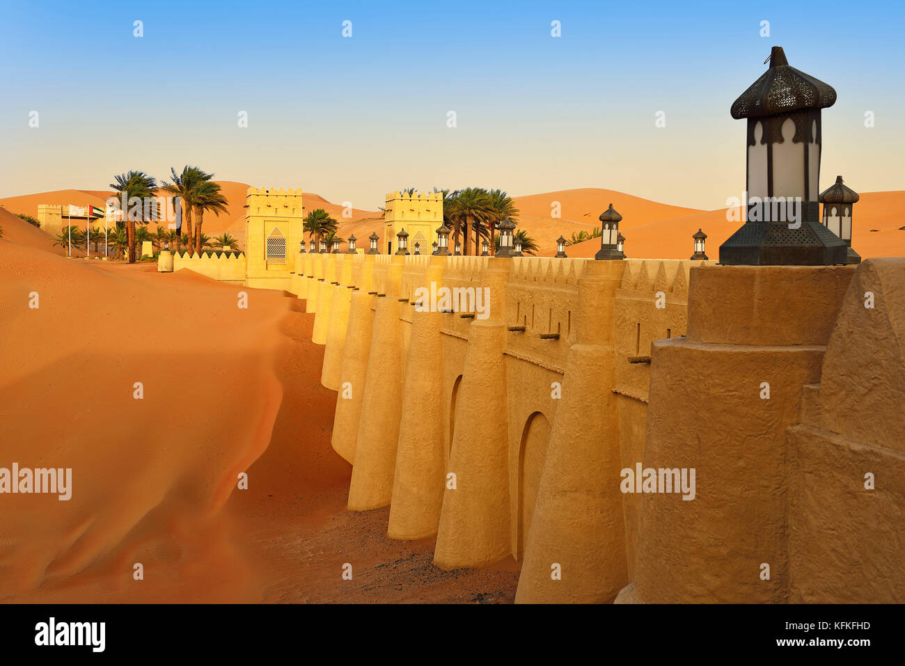 Desert Luxury Hotel Anantara Qasr Al Sarab, Hotel Resort built in the ...