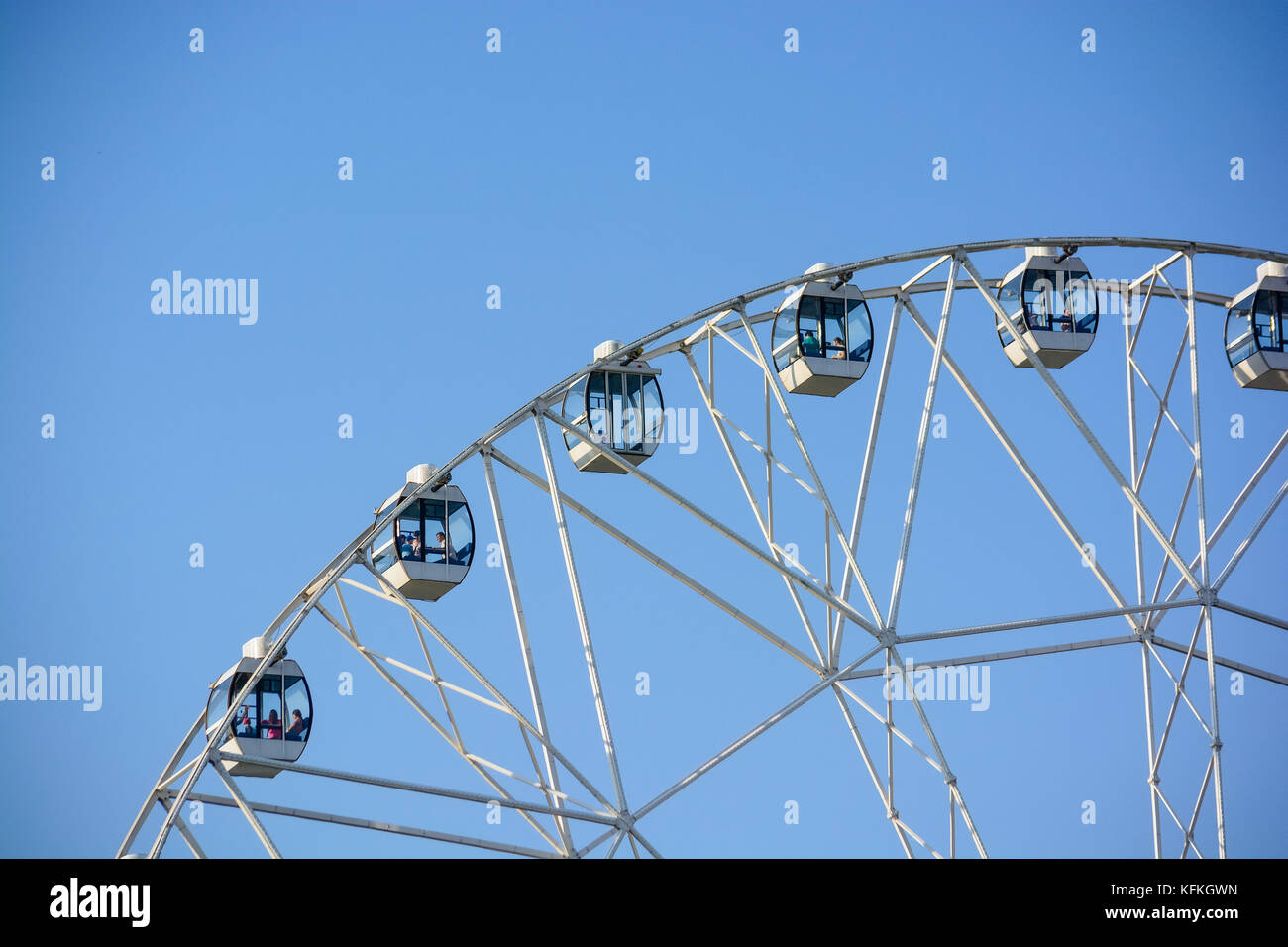 Closeup modern ferris wheel hi-res stock photography and images - Alamy