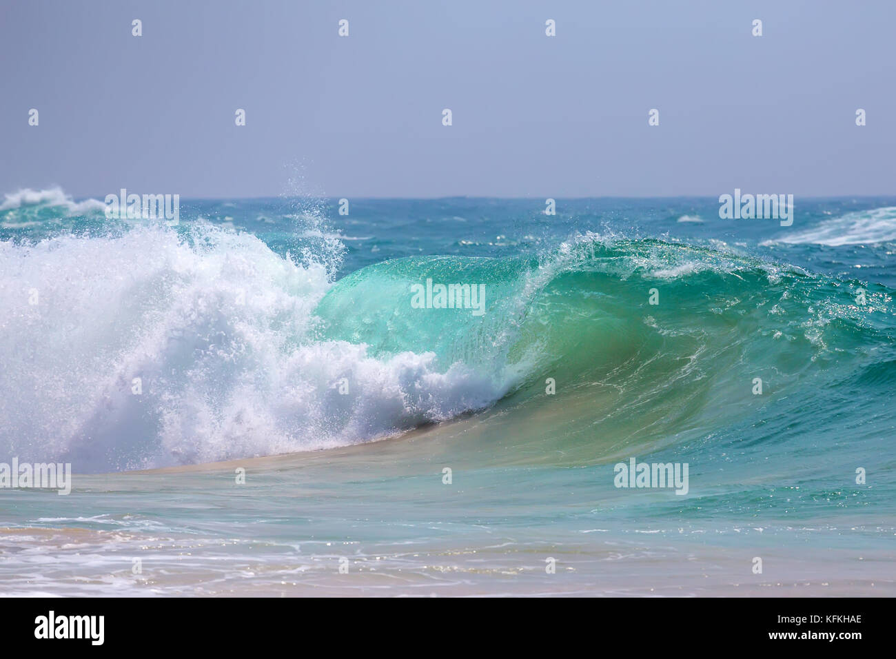 Beautiful sea wave Stock Photo - Alamy
