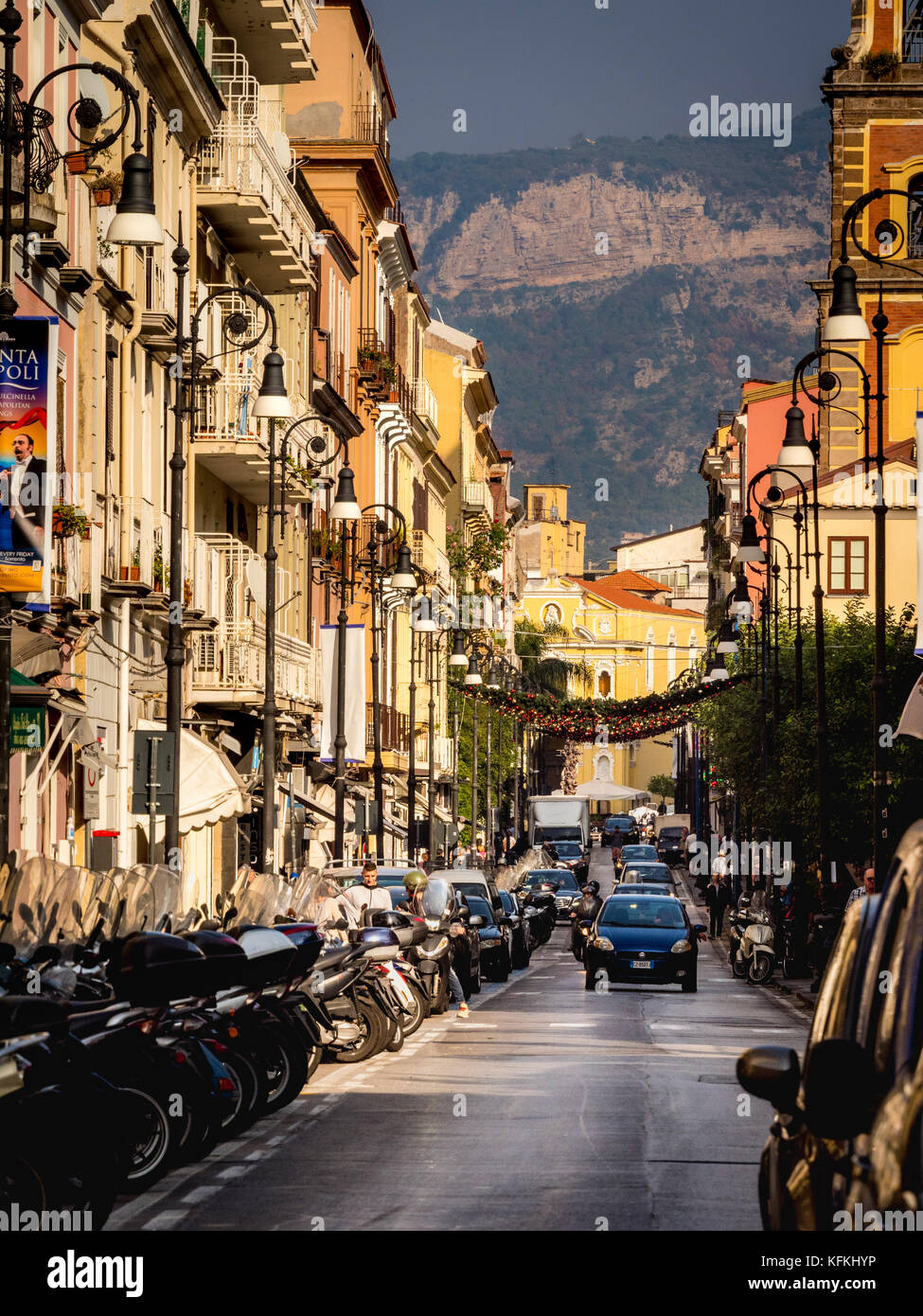 Narrow street in sorrento High Resolution Stock Photography and Images ...