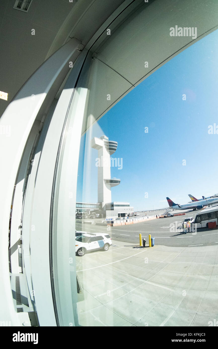 JFK airport tower, New York , United States of America Stock Photo - Alamy