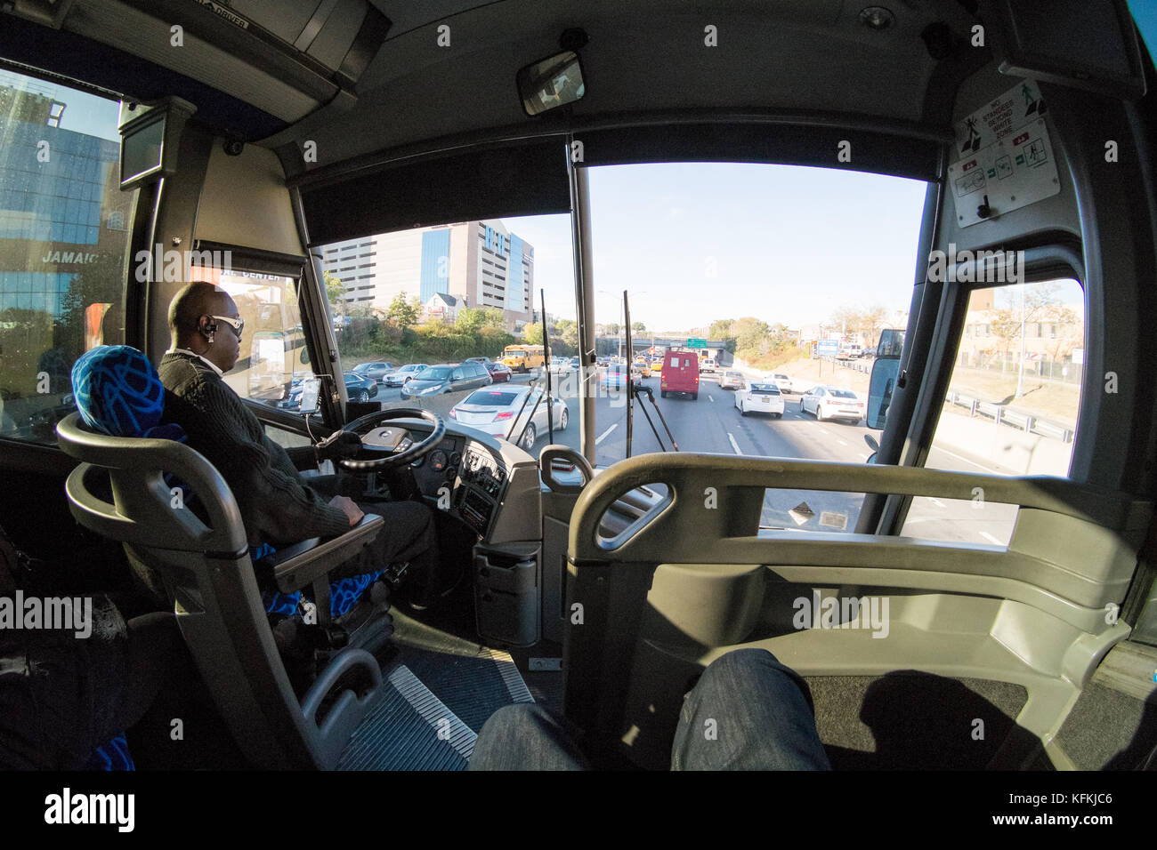 Bus journey new york hi-res stock photography and images - Alamy
