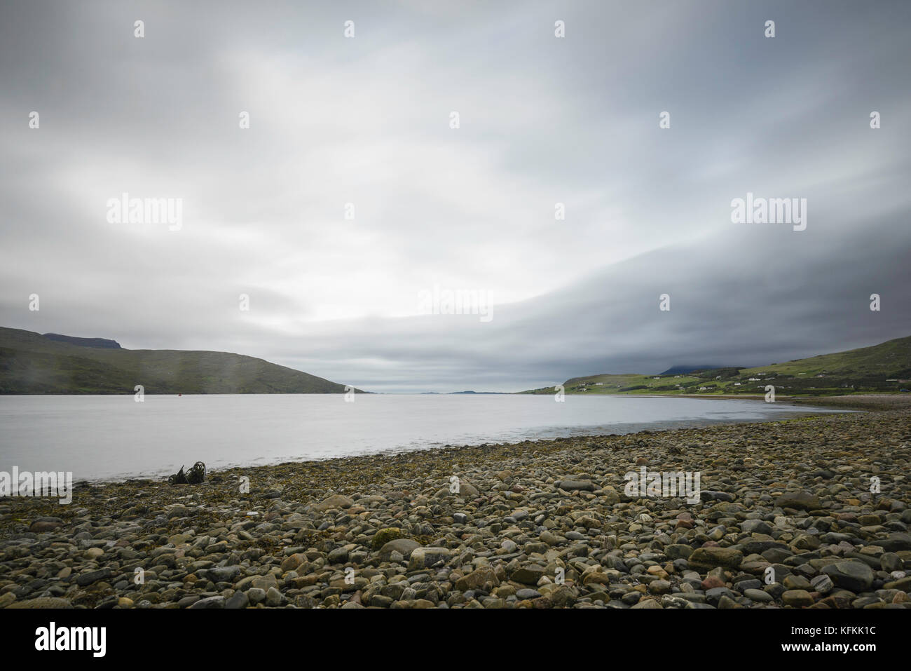 landscape of loch broom and Ullapool area Stock Photo - Alamy