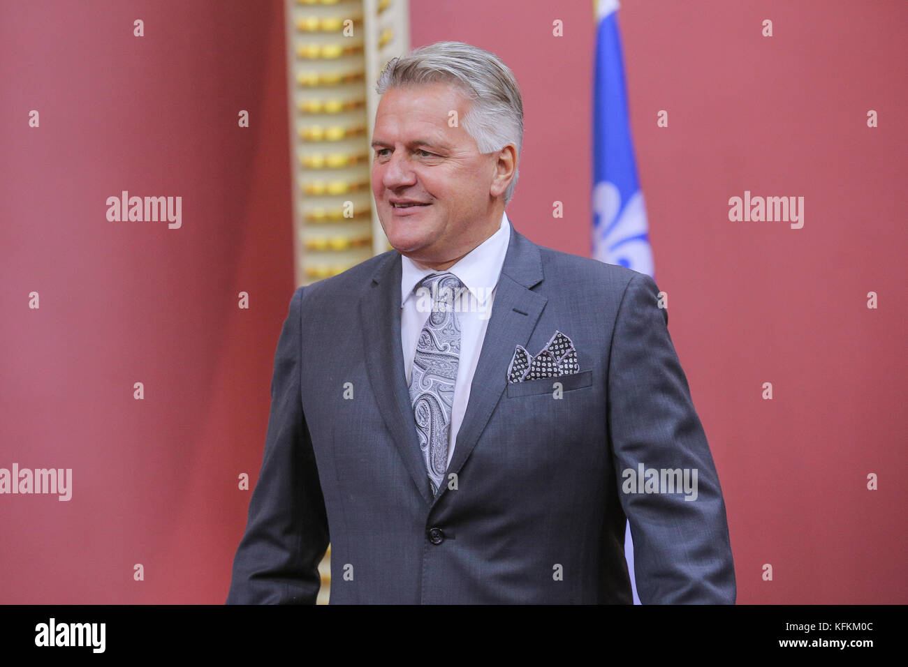 Laurent Lessard is sworn in as Ministre de lÕAgriculture, des P cheries ...