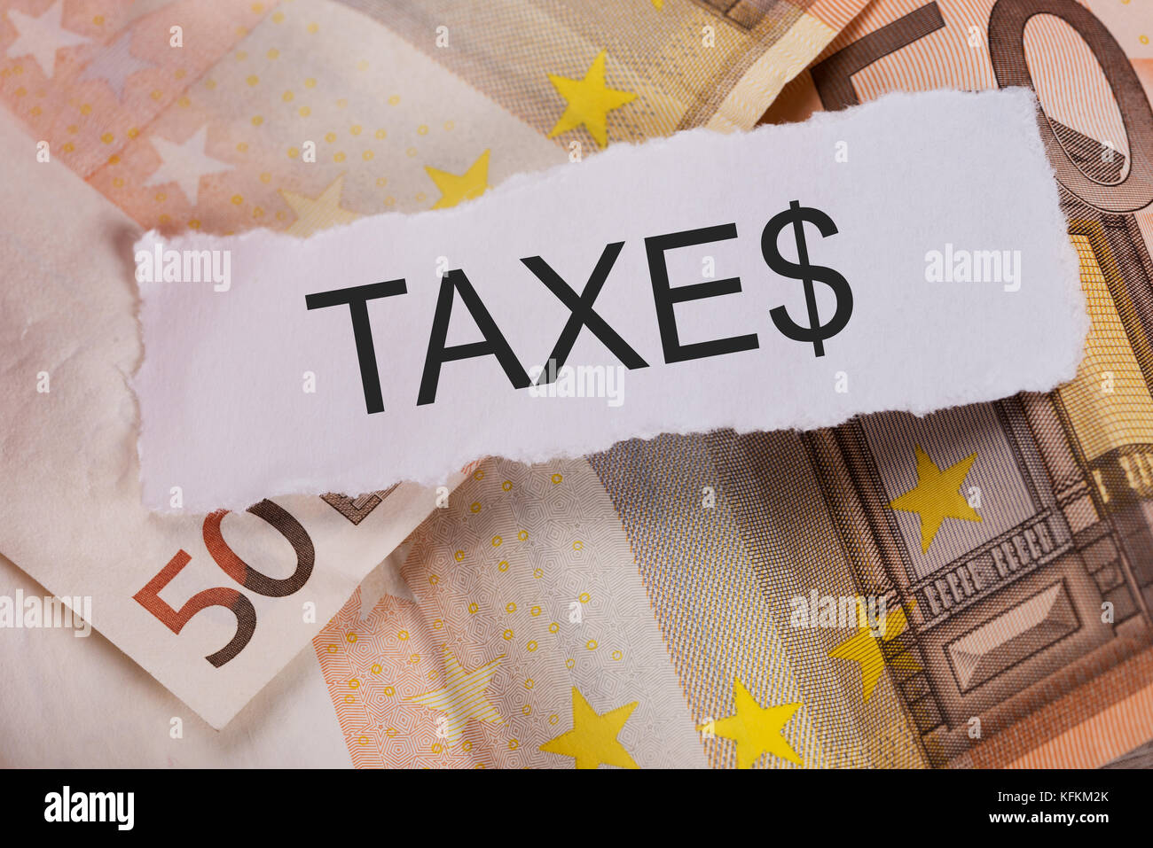 Taxes sign hi-res stock photography and images - Alamy