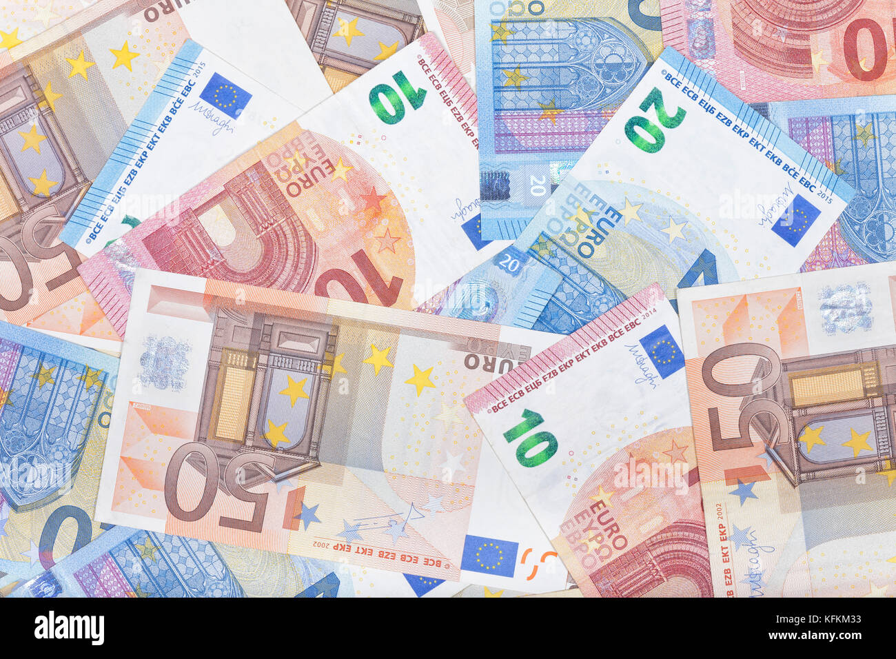 Money texture. Euros Stock Photo - Alamy