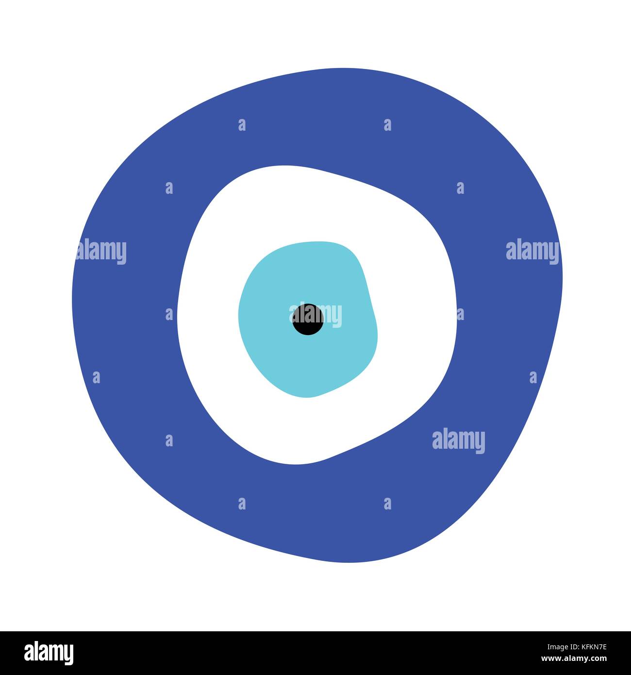 greek evil eye vector - symbol of protection Stock Vector Image & Art ...