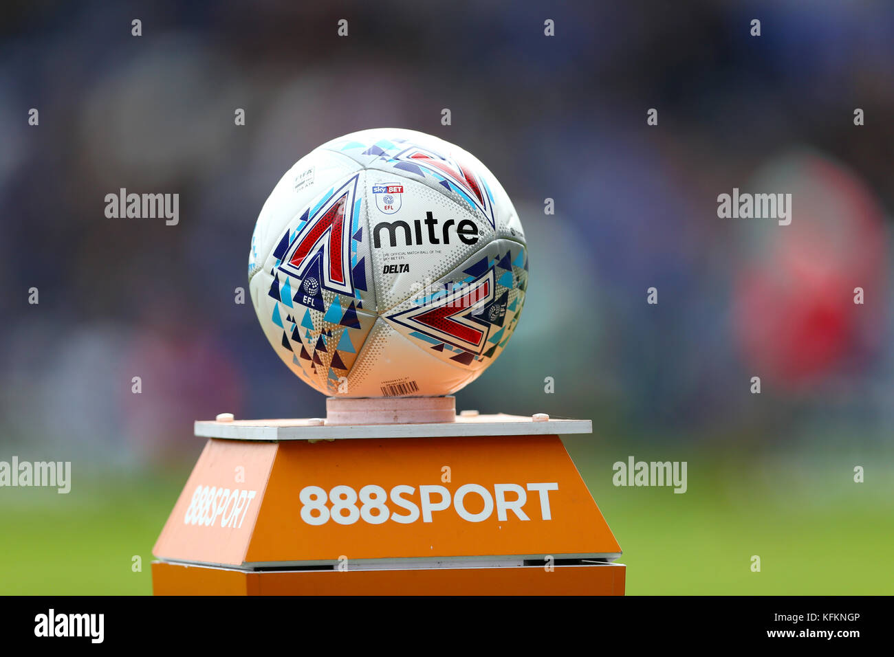 General view of a Mitre football Stock Photo - Alamy