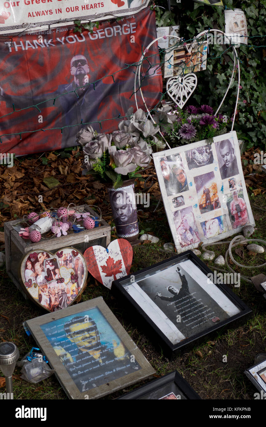 George michael garden highgate hi-res stock photography and images - Alamy