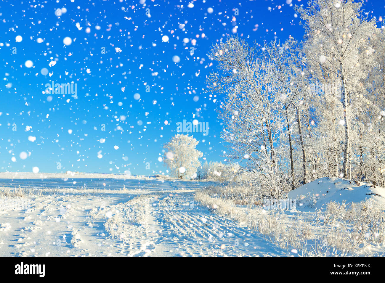 Rural wonderland landscape hi-res stock photography and images - Alamy