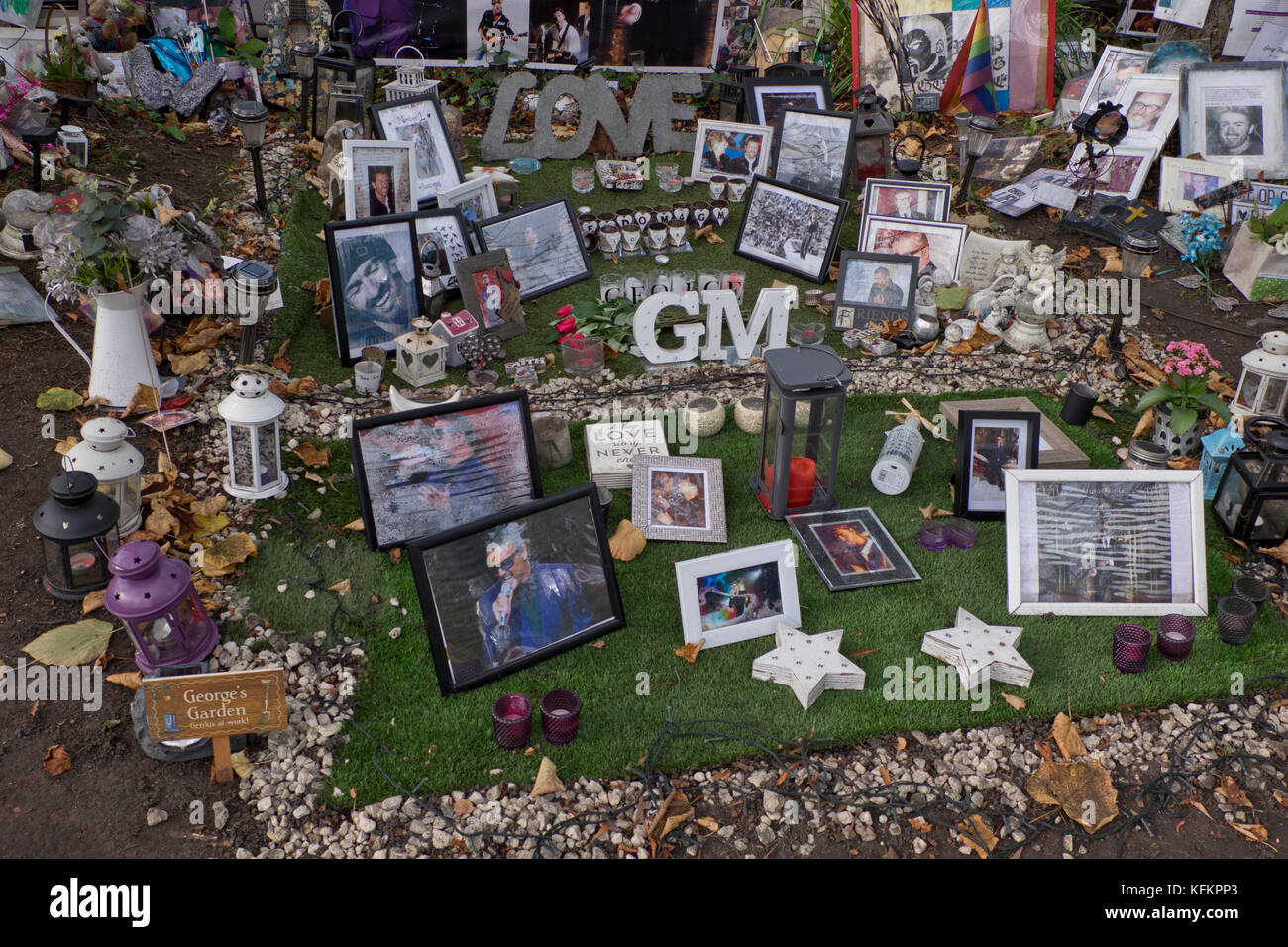 George michael garden highgate hi-res stock photography and images - Alamy