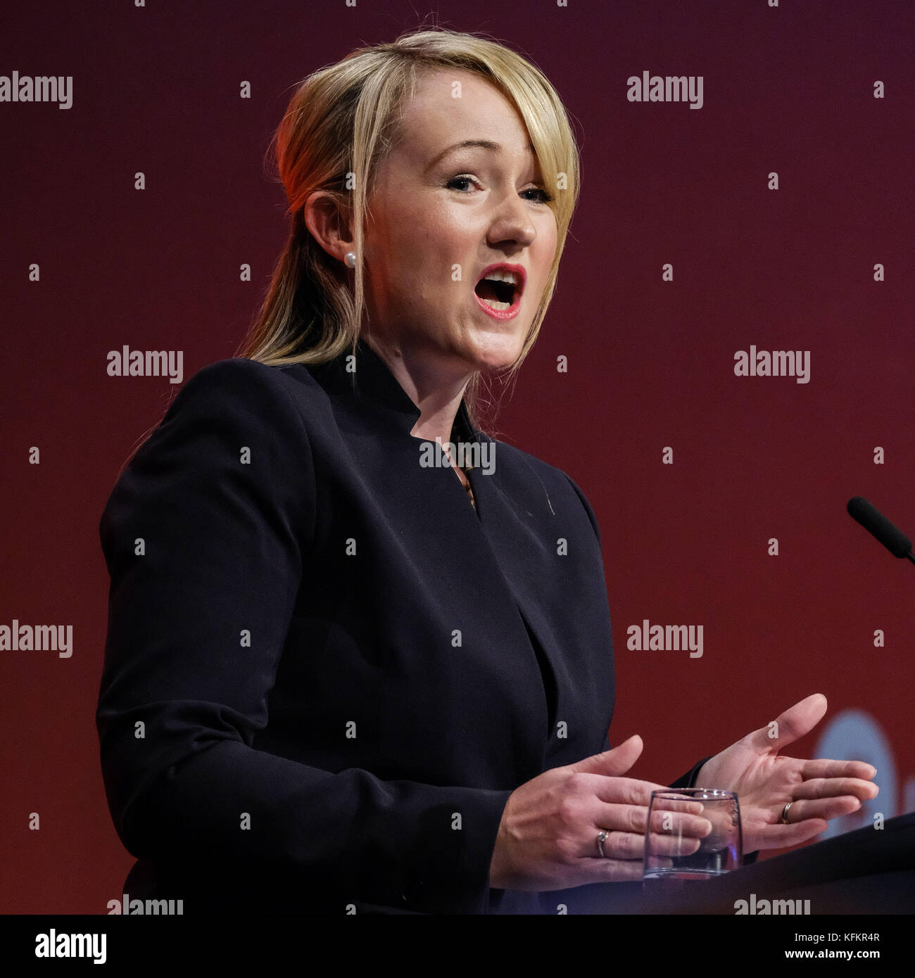 Rebecca Long-Bailey addresses the Labour Party Autumn Conference at ...