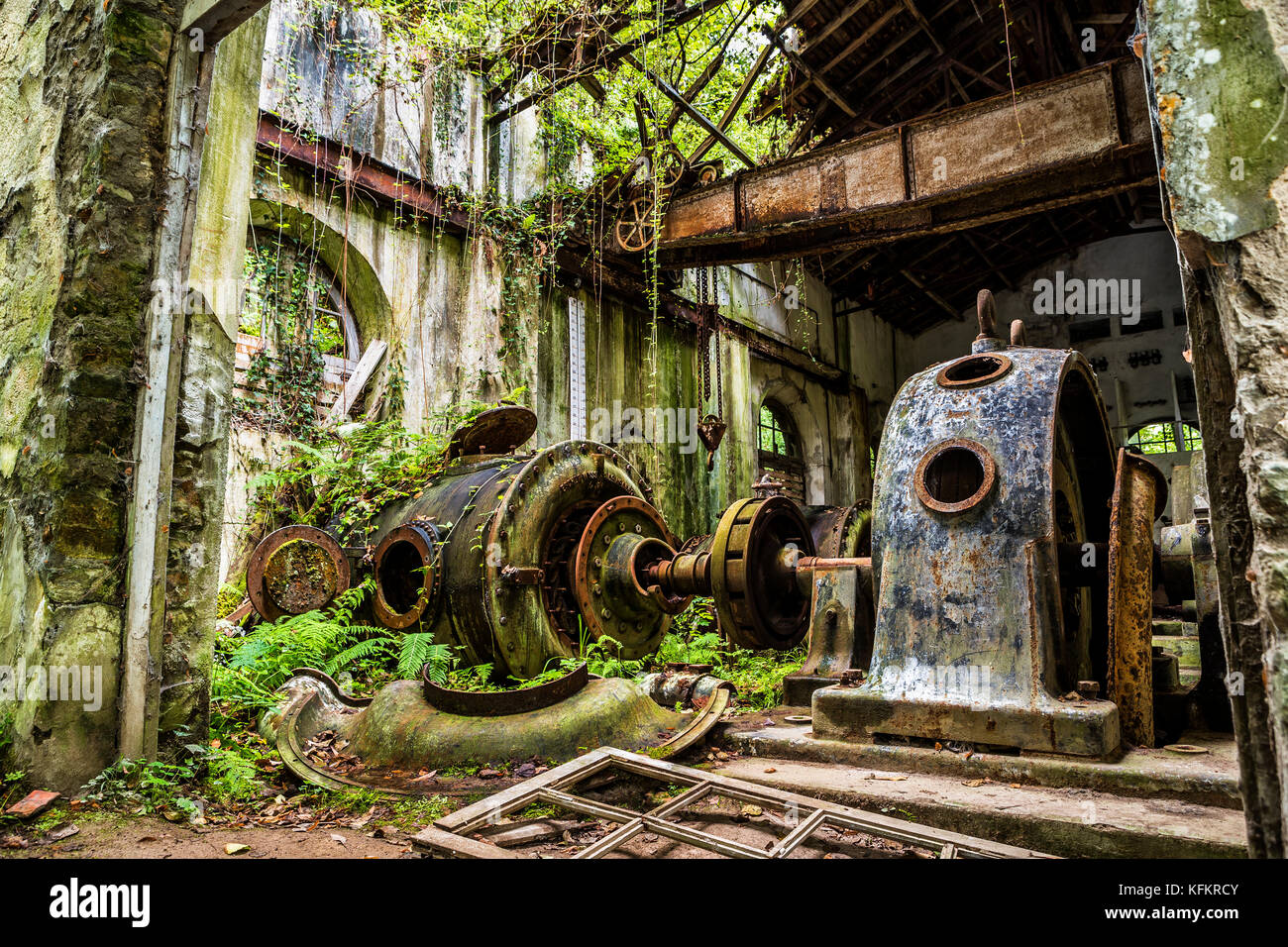 Abandoned power station hi-res stock photography and images - Alamy