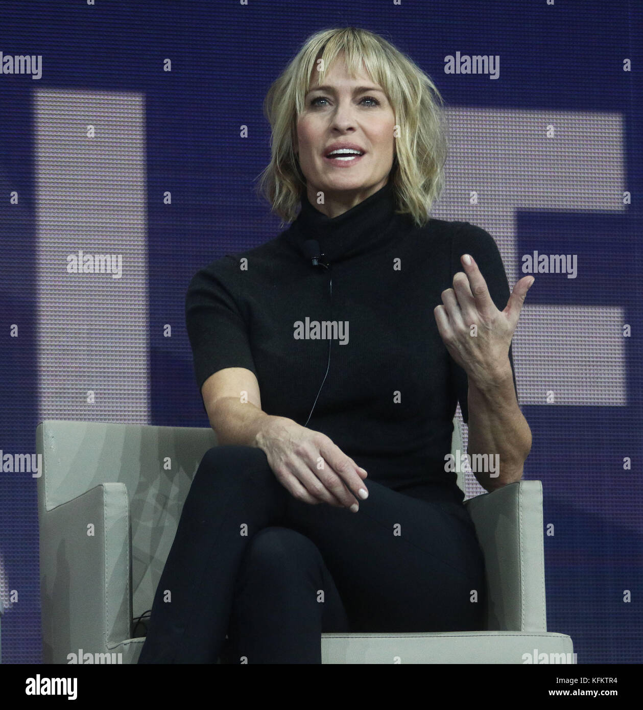 Queens, New York, USA. 28th Oct, 2017. Actress ROBIN WRIGHT attends ...