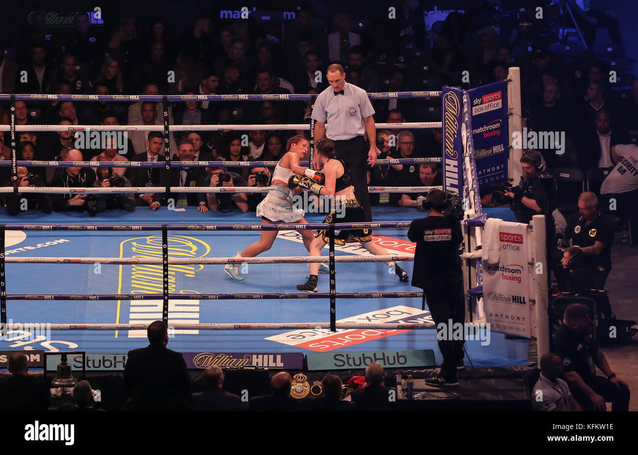 Principality Stadium, Cardiff, Wales, UK 28th October 2017. Boxing ...