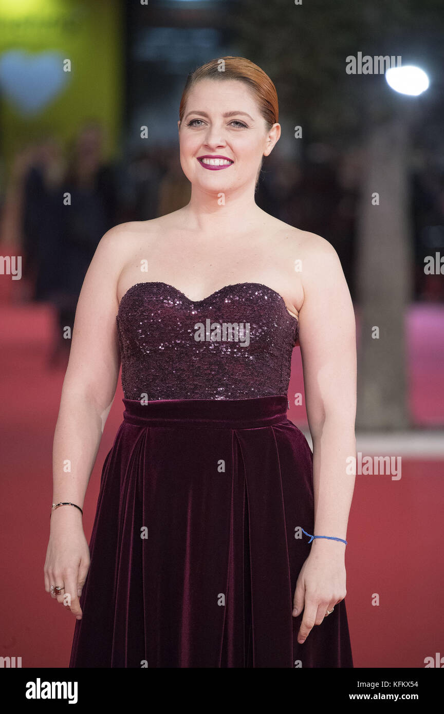 Rome, Italy. 28th Oct, 2017. Noemi attends the 'Stronger' premiere ...