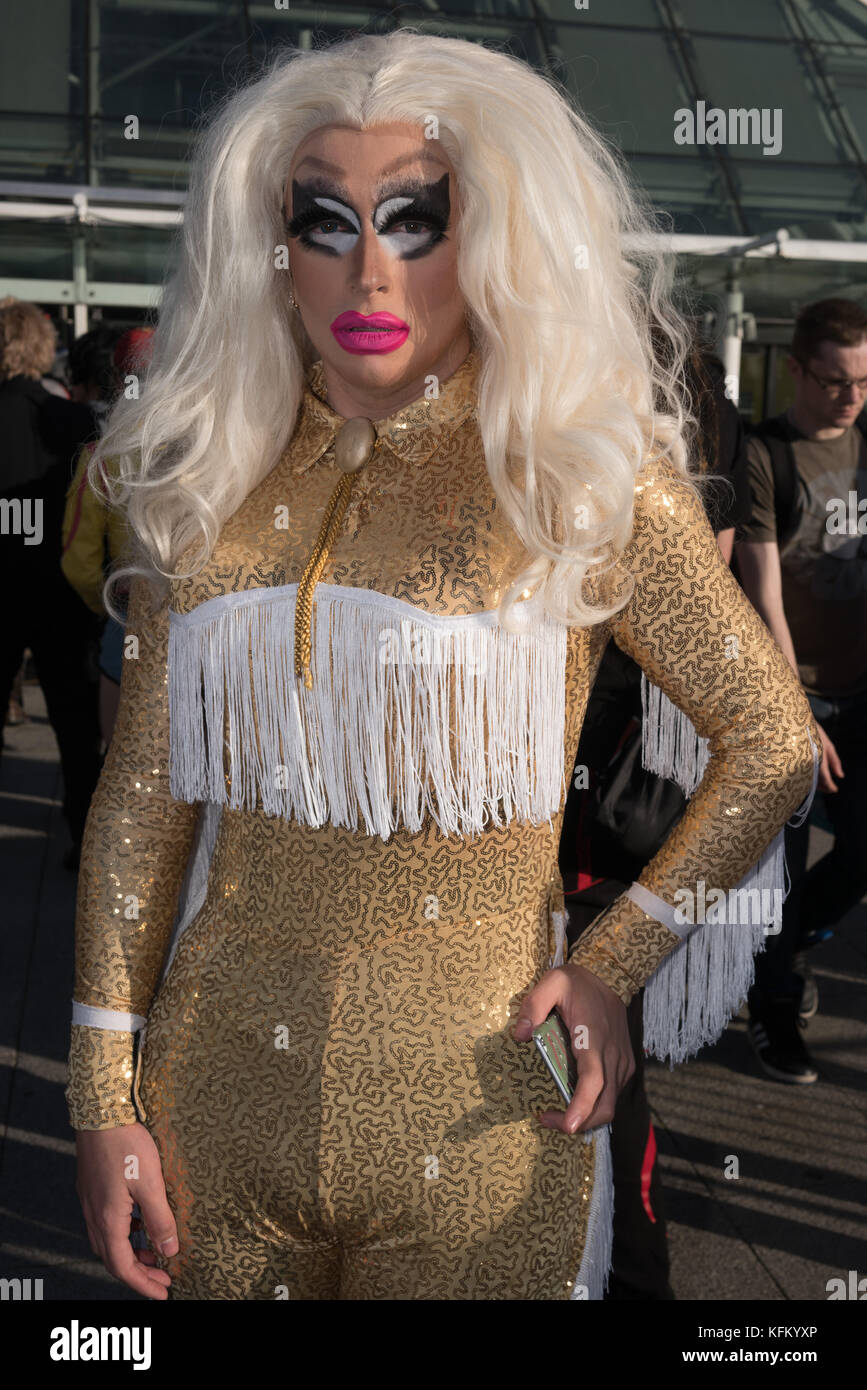 London, UK. 29th Oct, 2017. Cosplay fans came to London on October 29 ...