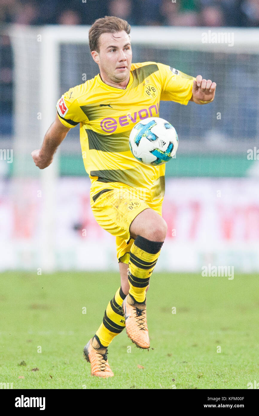 Mario GOETZE (Gotze, DO) with Ball, Einzelaktion with Ball, Aktion ...