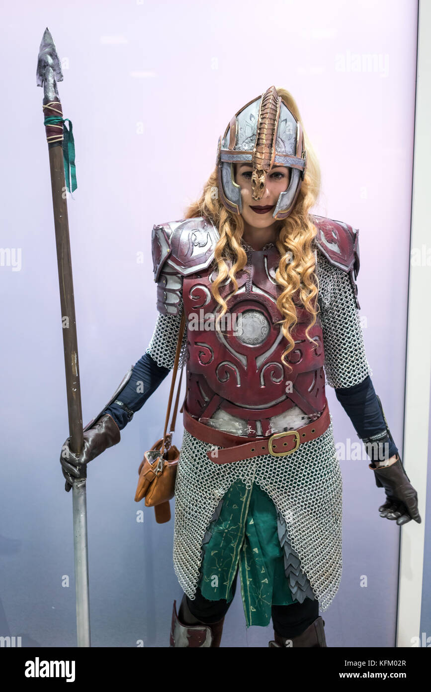 London, UK. 29th Oct, 2017. Cosplay fans came to London on October 29 ...