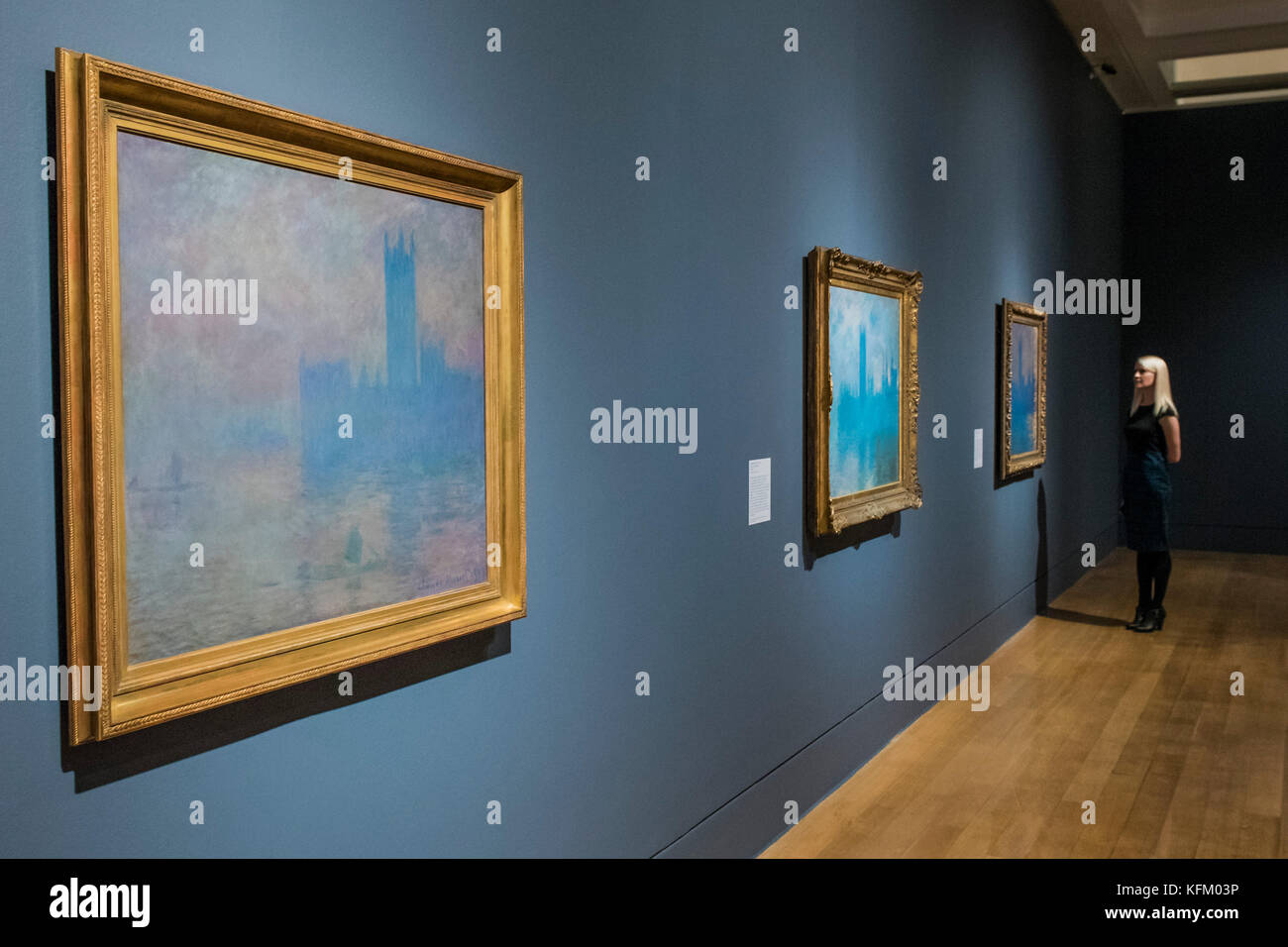 London, UK. 30th Oct, 2017. Paintings from Monet's famous Houses of ...