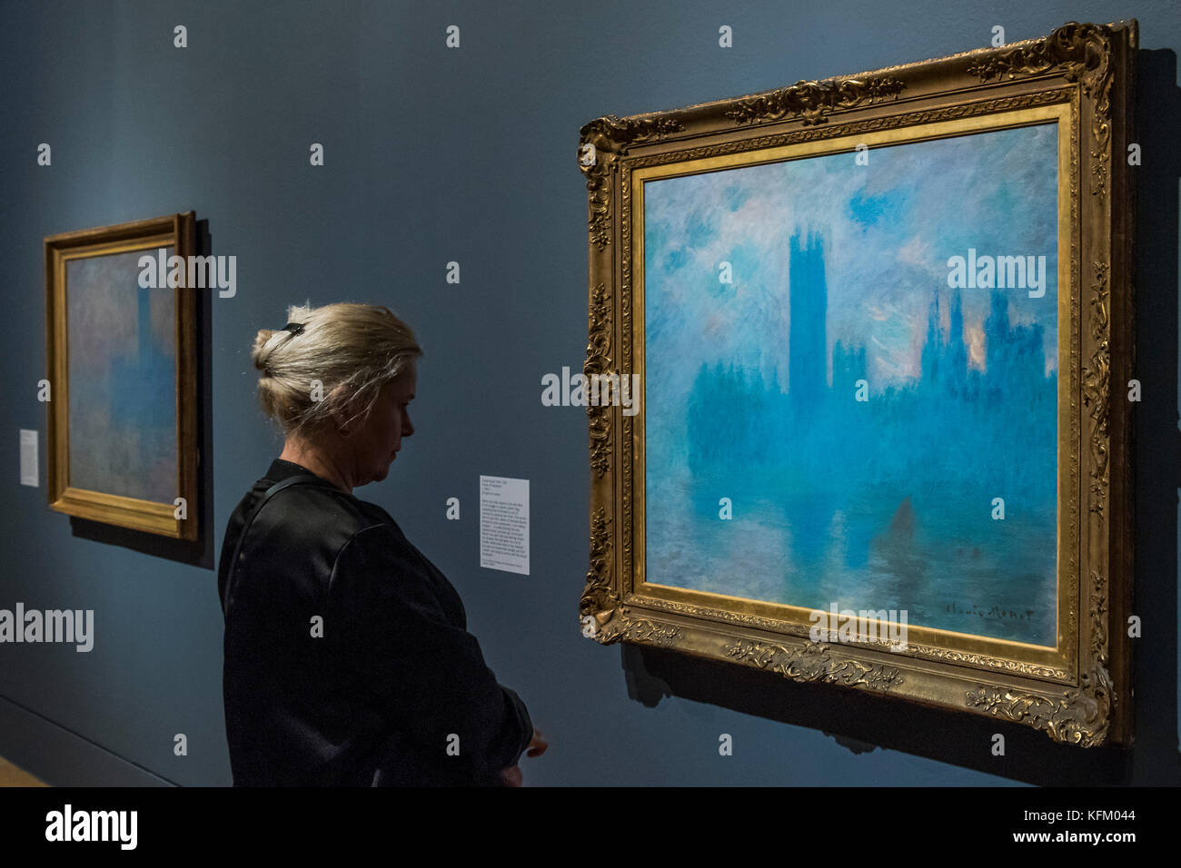 London, UK. 30th Oct, 2017. Paintings from Monet's famous Houses of ...
