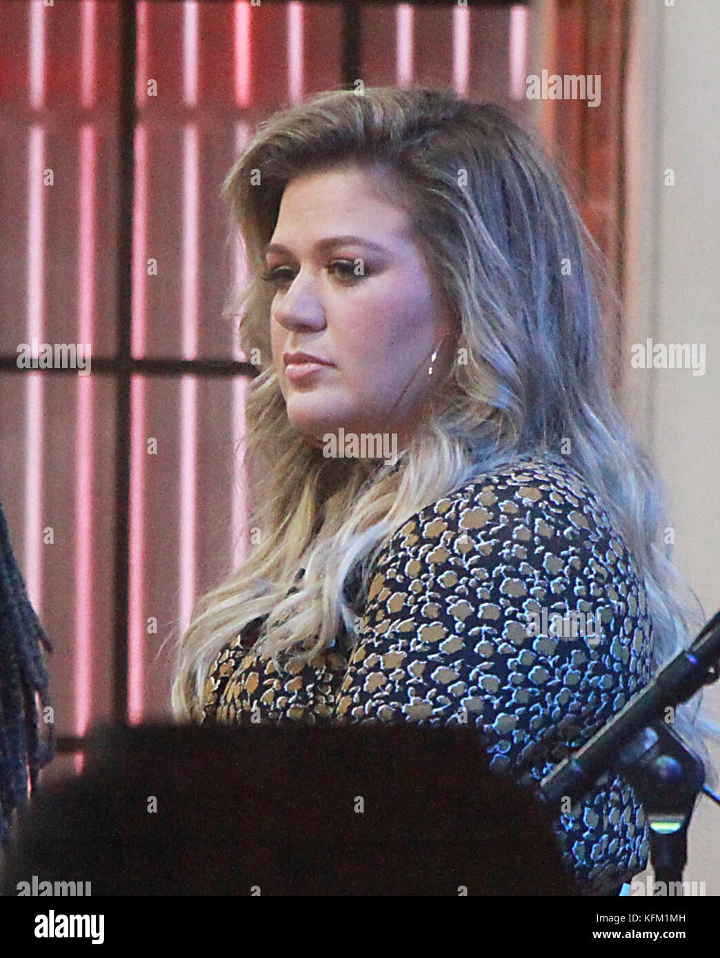 New York, NY, USA. 30th Oct, 2017. Kelly Clarkson at NBC's Today Show ...