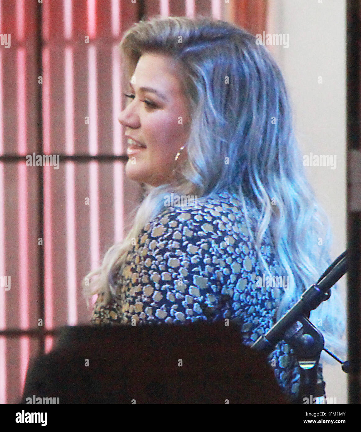 New York, NY, USA. 30th Oct, 2017. Kelly Clarkson at NBC's Today Show ...