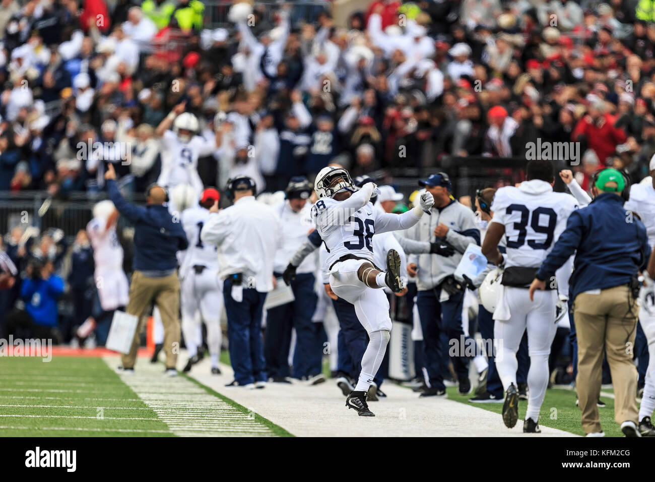 Columbus, Ohio, USA. 28th Oct, 2017. Penn State Nittany Lions ...