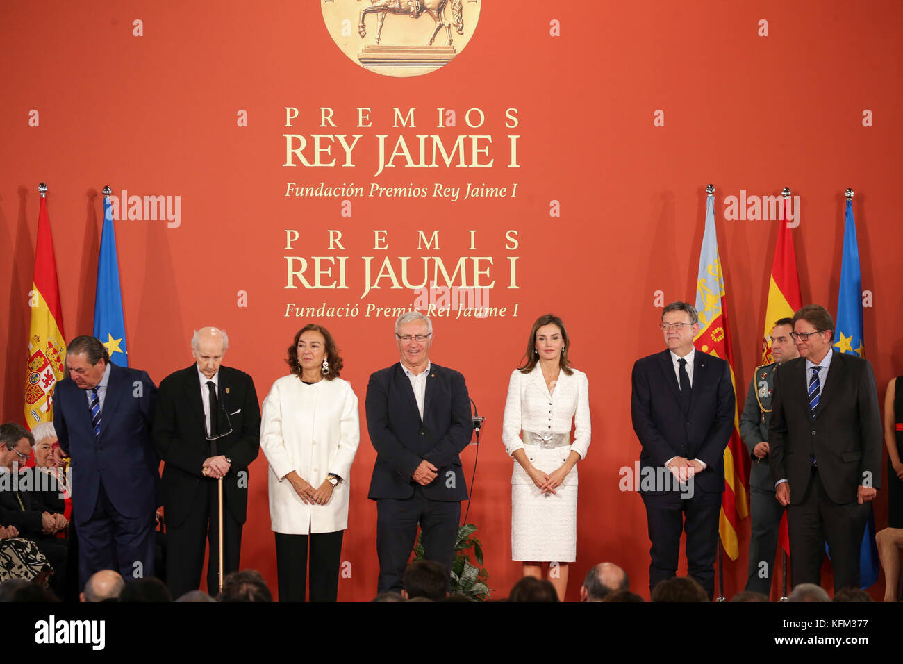 Valencia, Spain. 30th October, 2017. Queen Letizia of Spain politics ...