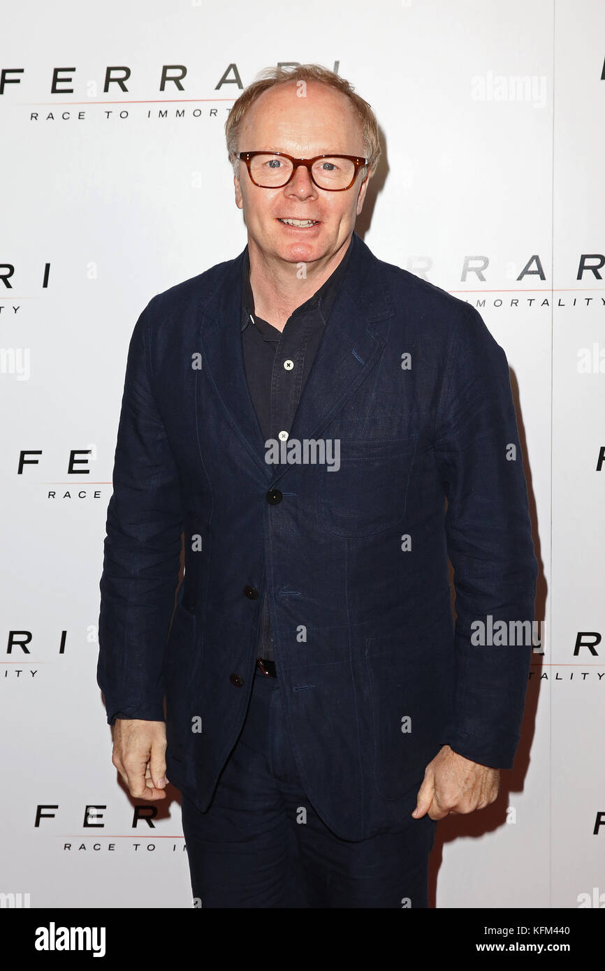London, UK. 30th October, 2017. Jason Watkins, Ferrari: Race to ...