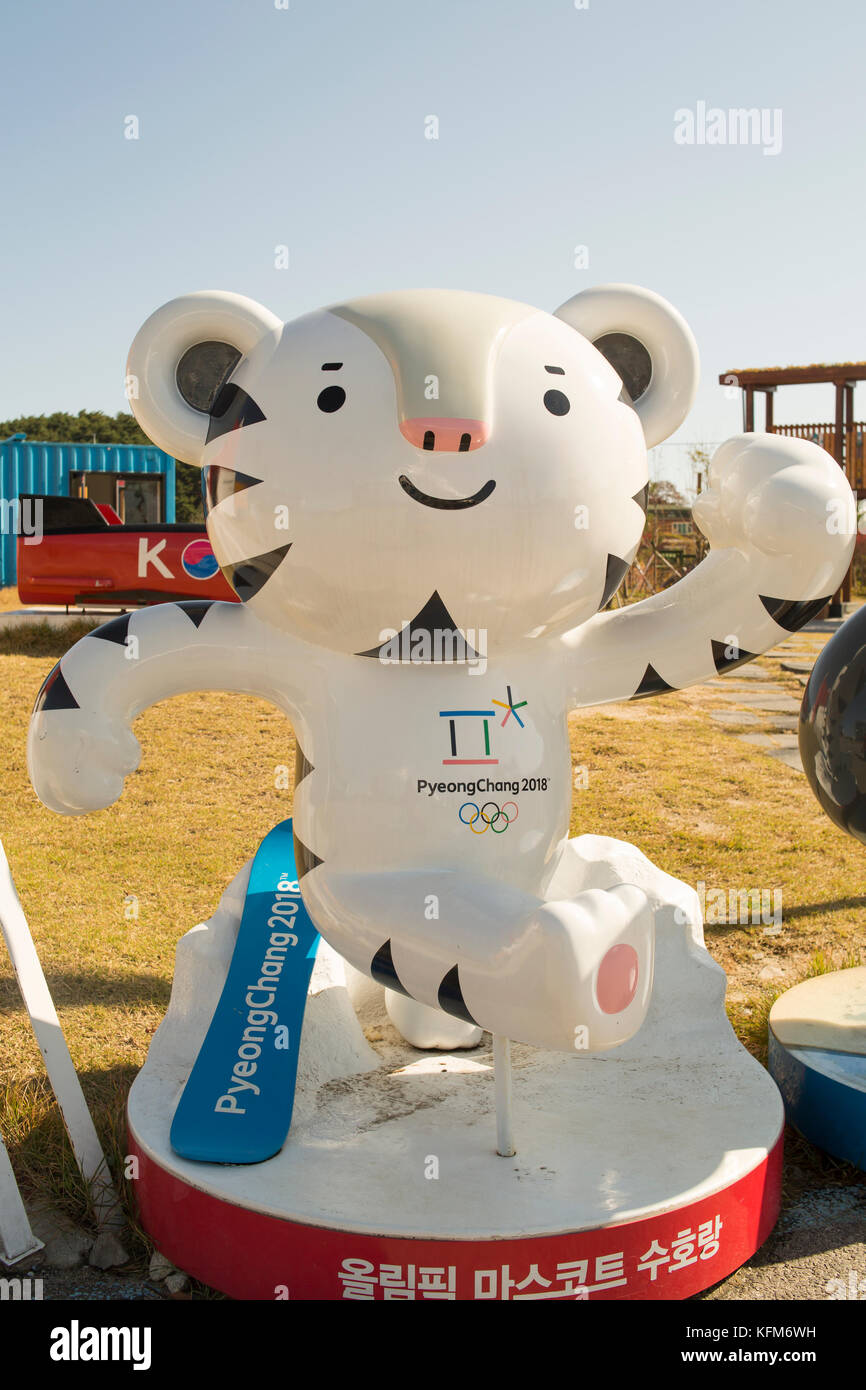 Olympics 2018 mascot hi-res stock photography and images - Alamy