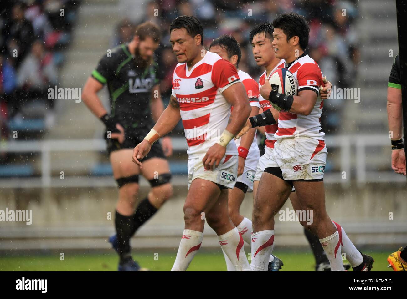 Fukuoka, Japan. 28th Oct, 2017. ñÏå˚ó≥éi/Ryuji Noguchi (JPN) Rugby ...