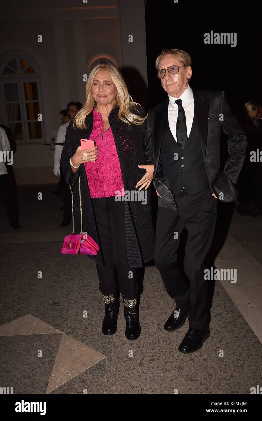 Rome, Italy. 30th Oct, 2017. Rome, Villa Miani Gala Dinner Telethon, In ...